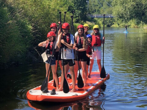 Mega SUP hire from Ironbridge Gorge to Bridgnorth